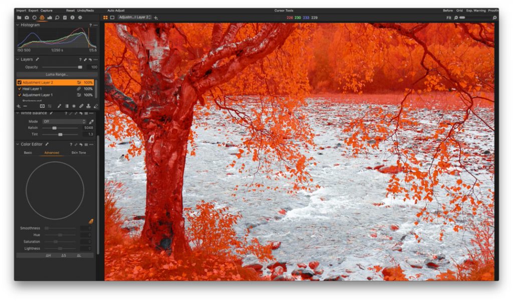 Capture One für Nikon Express und Pro